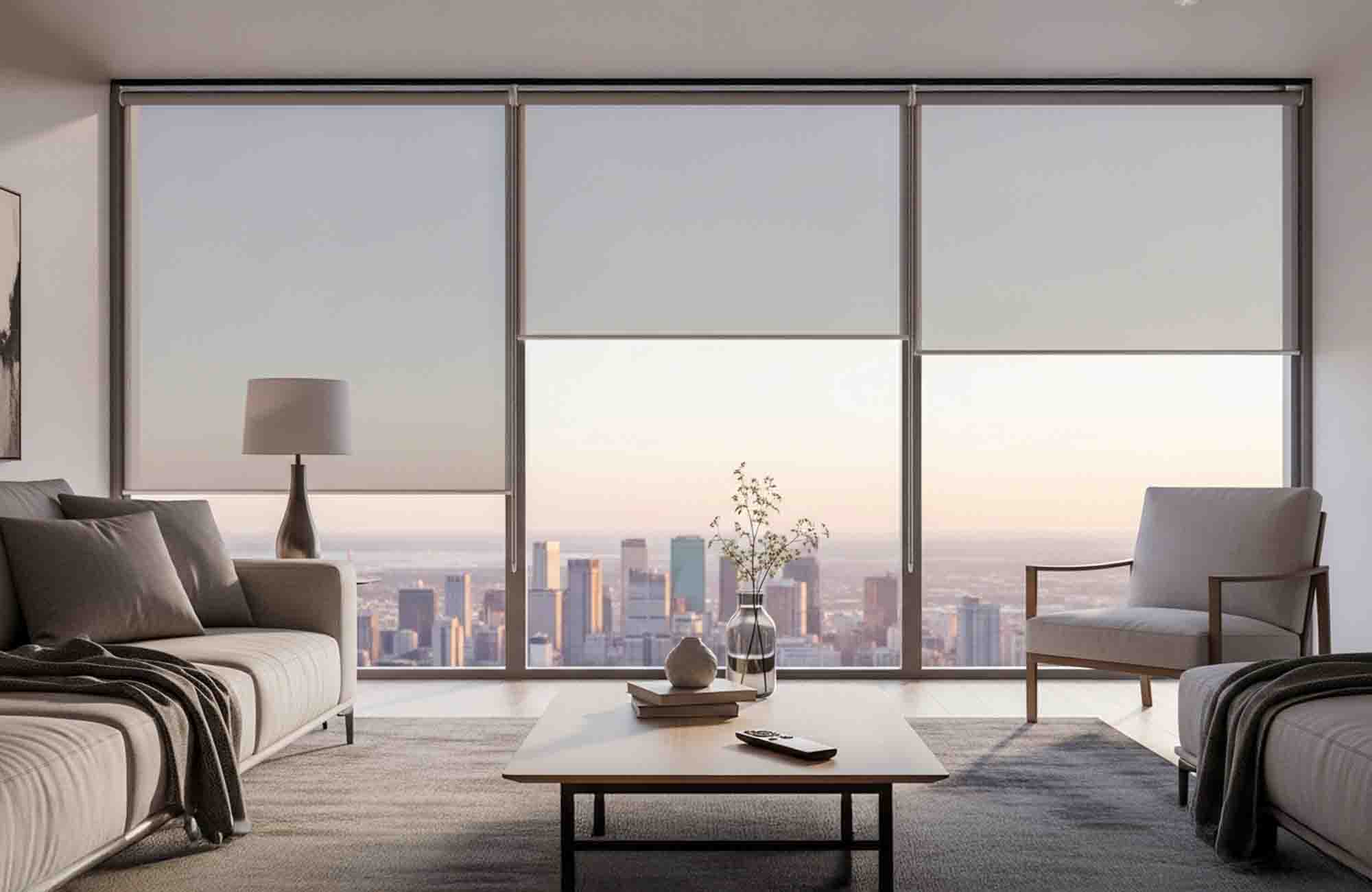 Modern Roller Blind, Tampilan Simpel untuk Interior