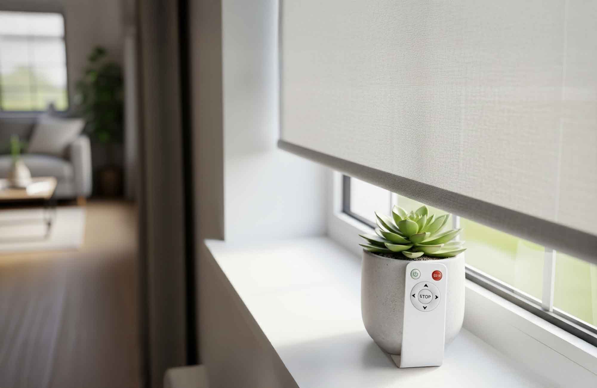 Roller Blind Motorized: Solusi Praktis Mengatur Tirai Hanya dengan Satu ...