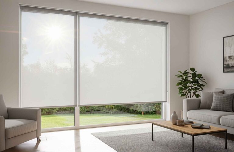 Roller Blind Sunscreen: Efektif Redam Panas & Tetap Terang