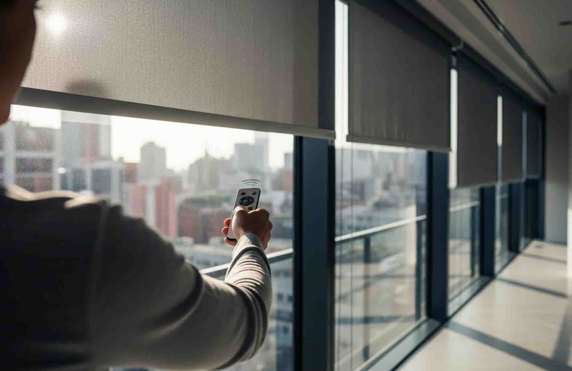 Roller Blinds Motorized: Solusi Tirai Otomatis untuk Hunian Pintar